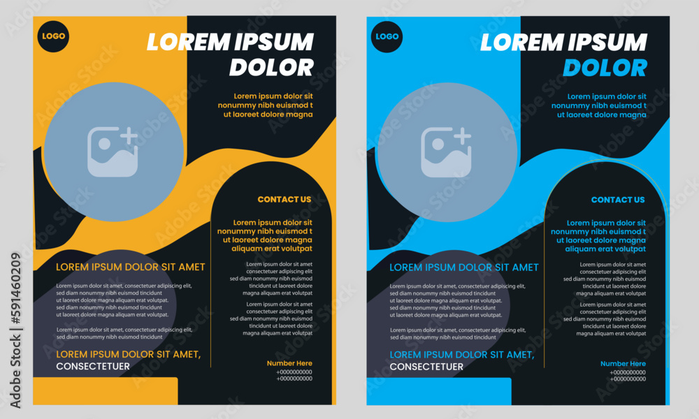 Business abstract vector template. Brochure design, cover modern layout ...