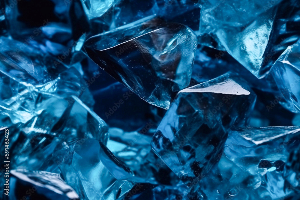 Abstract broken ice decorative seamless texture background. Natural 3d ...