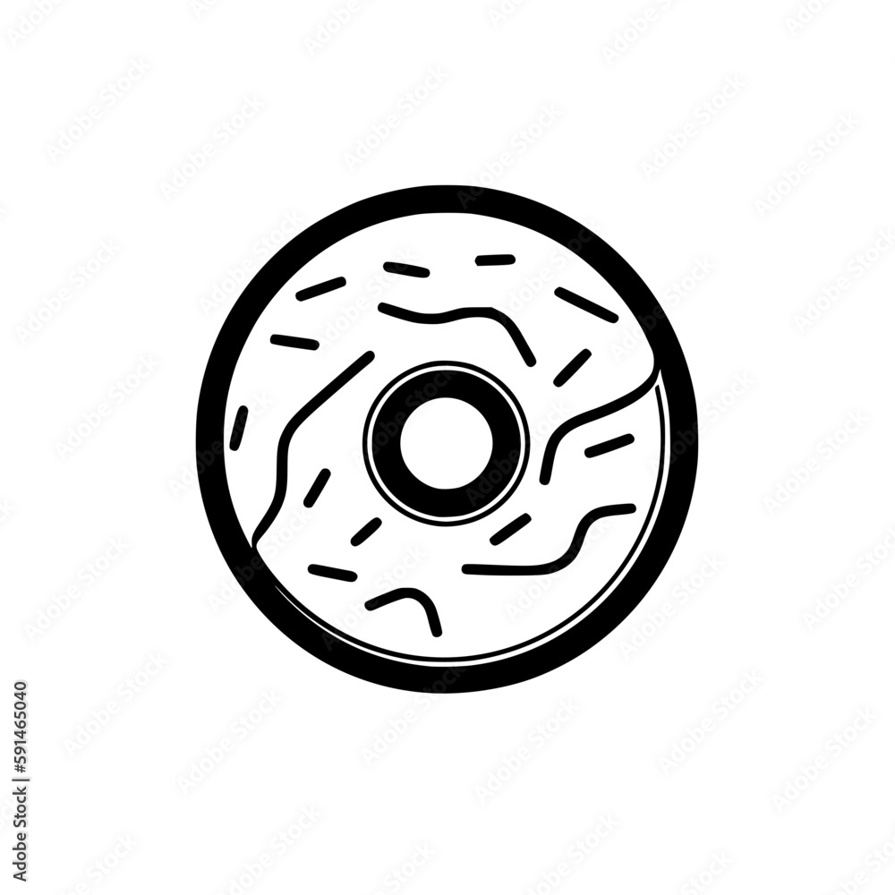 Donut vector illustration isolated on transparent background Stock ...