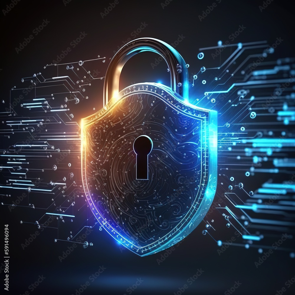 Cyber security, Data protection, Structure of virtual network on ...