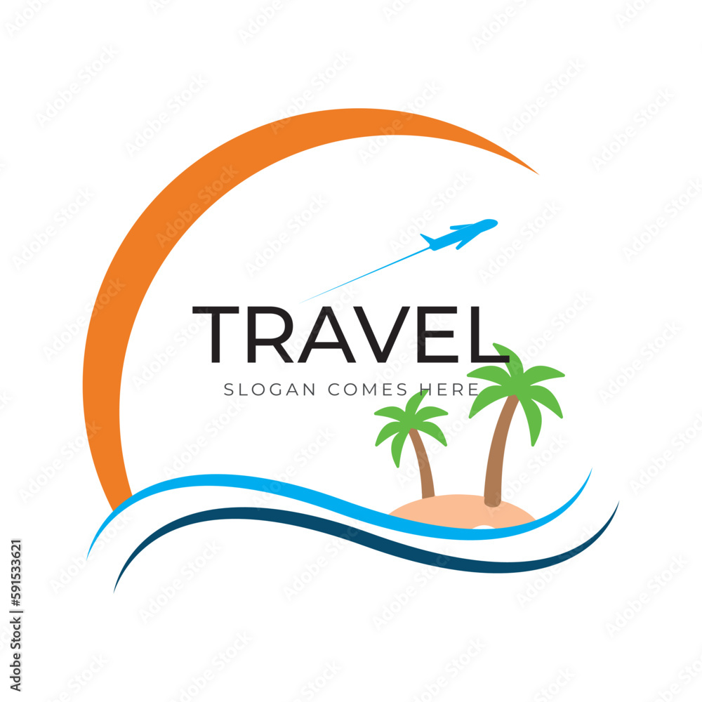 travel logo,beach logo,tourism logo,honey moon logo.eps travel logos ...