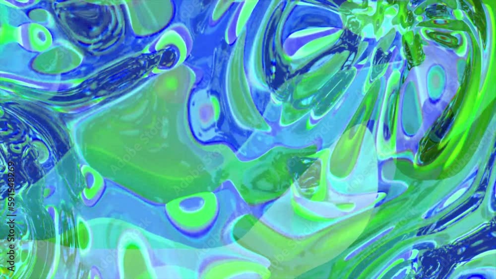 Creative 4k Motion design of 3d background with Neon Colors and Liquid ...