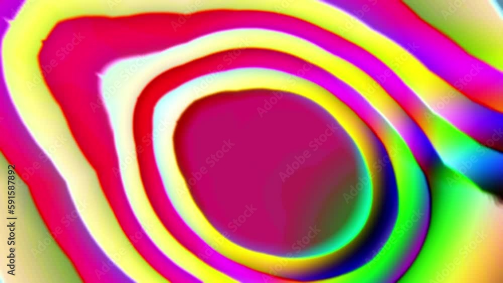 Zebra posterized colorful gradient ellipse background. 2D computer ...