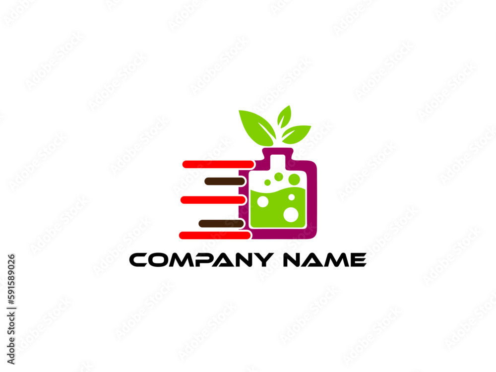 Abstract athlete LAB logo vector design. Gym, sports games, fitness ...