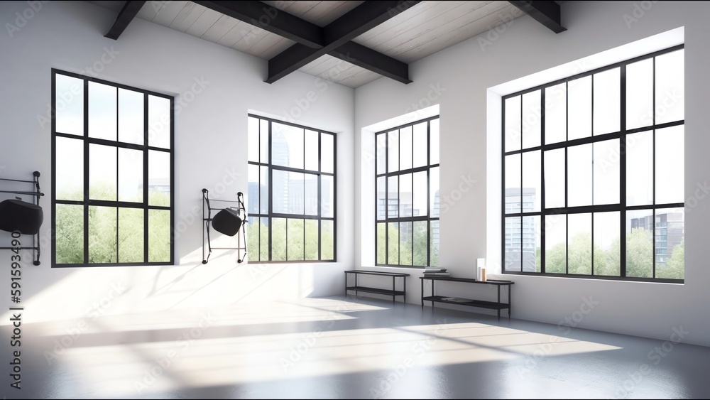 conference room, office room, office with windows, Zoom Virtual ...