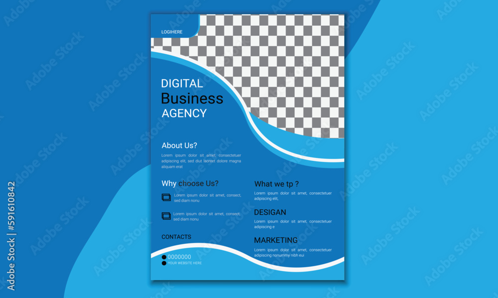This Flyer Template Design is for business promotion, expansion and ...