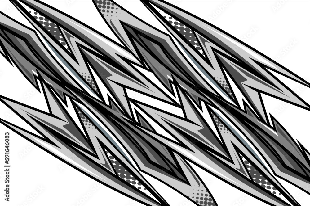design vector racing background with a unique and cool line pattern ...