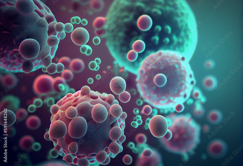 Medical background, staphylococcus bacteria gram-positive aerobic ...