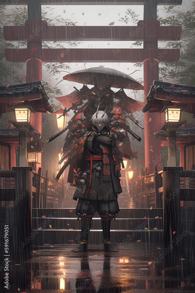 Striking anime-style virtual idol, vtuber, or digital character, mecha ...