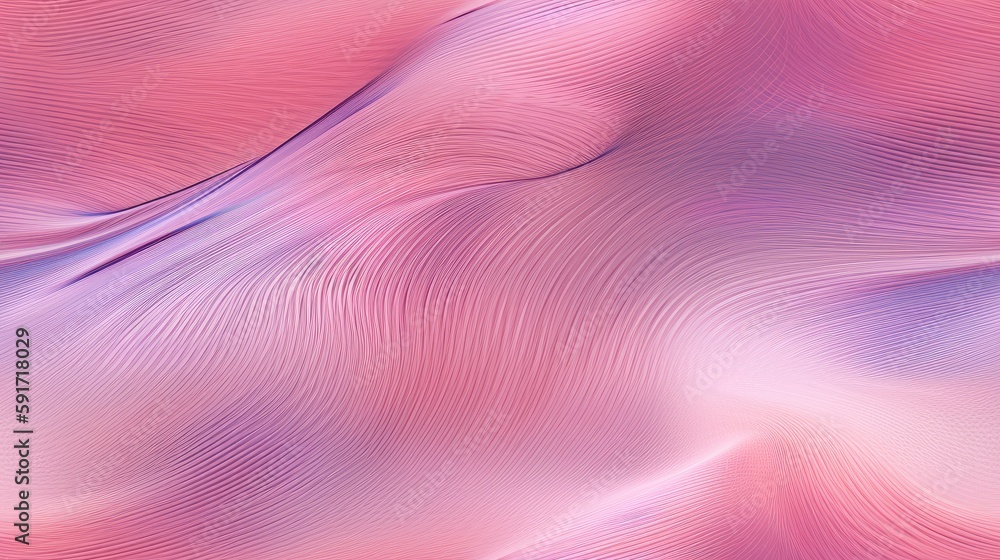 abstract gradient mix pink background with curve waves concept satin ...