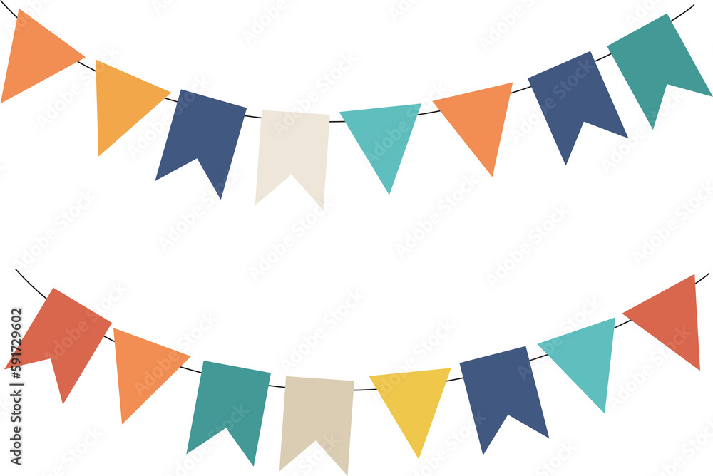 Carnival Bunting Clip Art