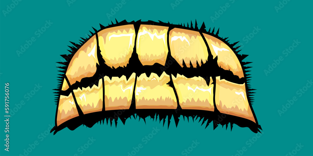 Rotten Halloween Teeth