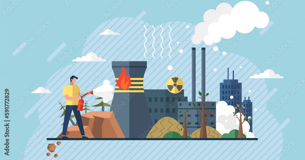 Planet earth with thermometer, Global warming concept. Increase ...