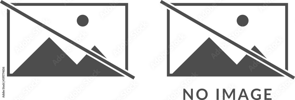 No image found vector graphic design svg Stock Vector | Adobe Stock