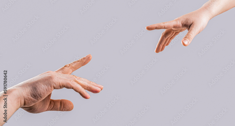 Helping hand concept, support. Helping hand outstretched. Man and ...