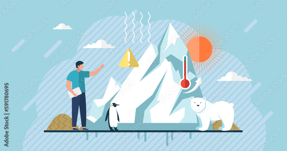 Planet earth with thermometer, Global warming concept. Increase ...