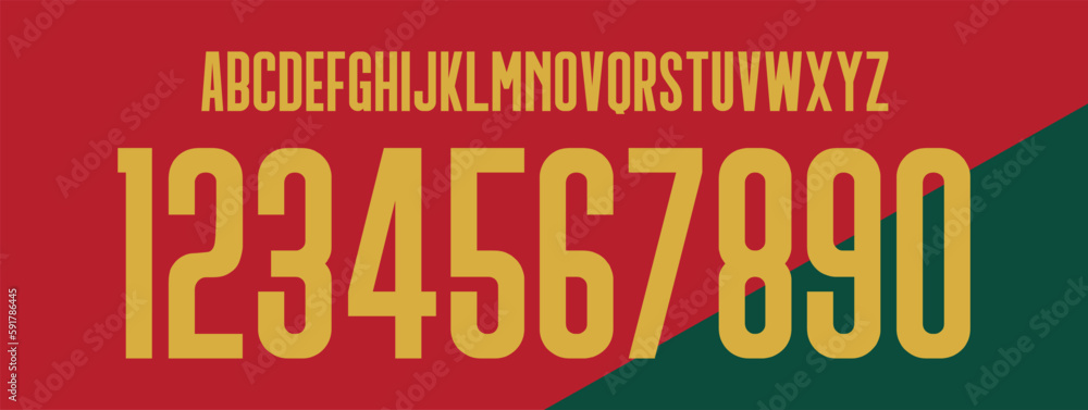font vector Portugal home 2022 world cup, font football sports style ...