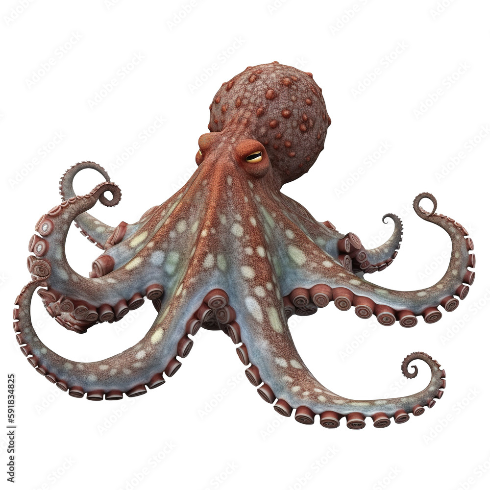 octopus png Stock Illustration | Adobe Stock