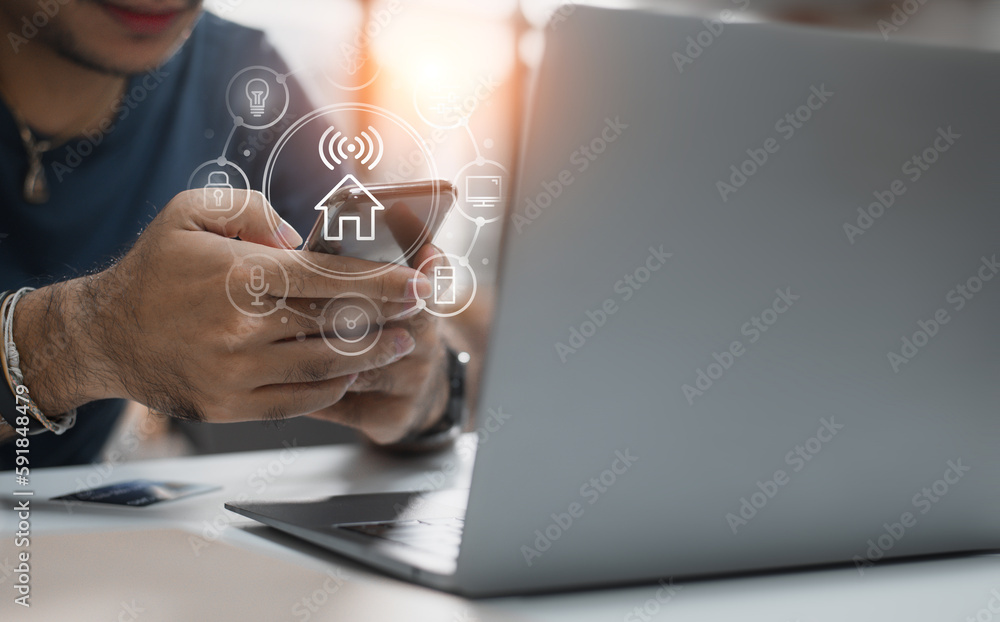 Assistant Perspicacious interface for smart home automation on a ...