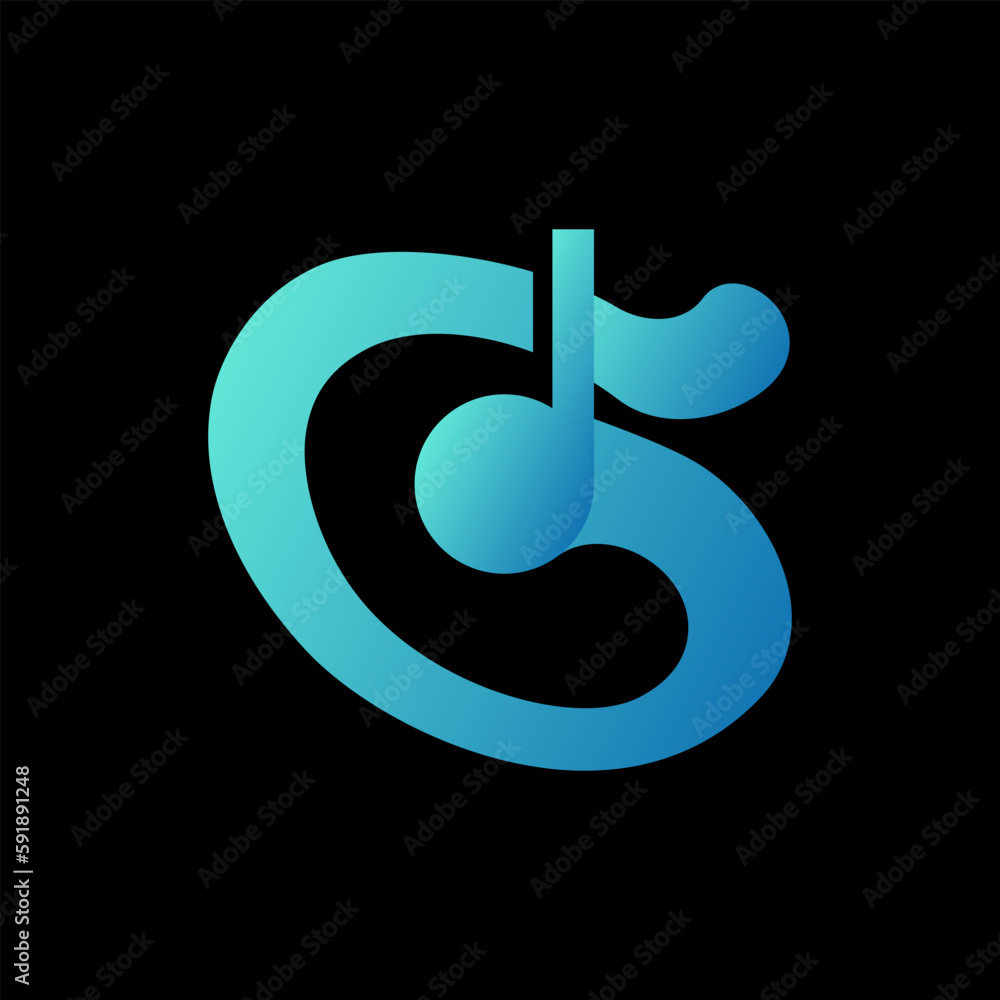 modern Logo for a music studio with a ear icon in the middle for music ...