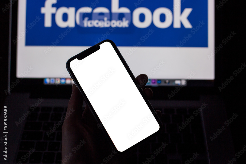 Meta logo seen displayed on a smartphone. Facebook changes its name to ... Meta logo seen displayed on a smartphone. Facebook changes its name to ...