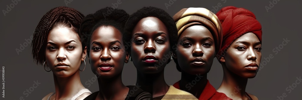 The future is female. Black excellence. Women’s Day Banner, Women’s ...