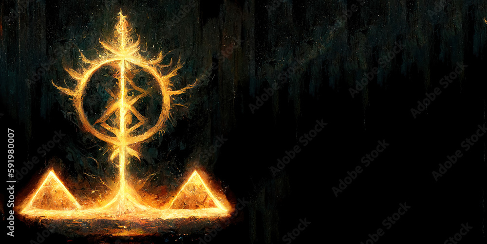 Rune, concept one RUNE to rule them all, esoteric and fantasy humor ...