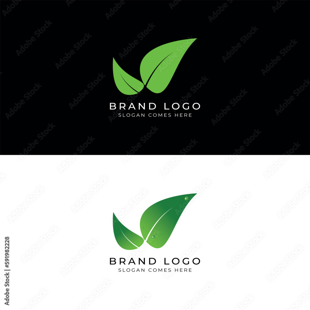 leaf logos,health logos,fresh,vector template 1. Green Leaf Icon Vector ...
