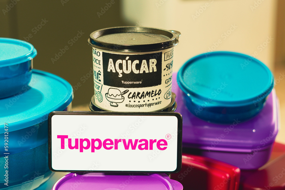 April 12, 2023, Brazil. In this photo illustration, a pile of various ...