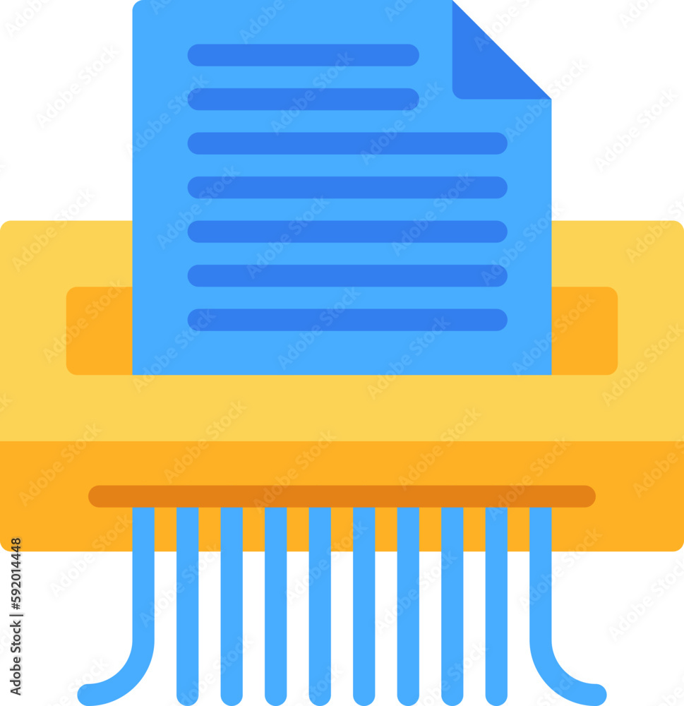 paper shredder icon Stock Vector | Adobe Stock