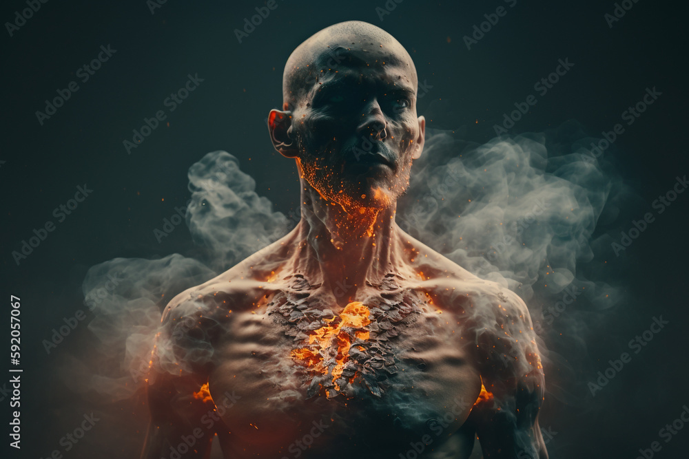 Oncology. Cancer cells. Chemotherapy. treatment for malignant in a ...