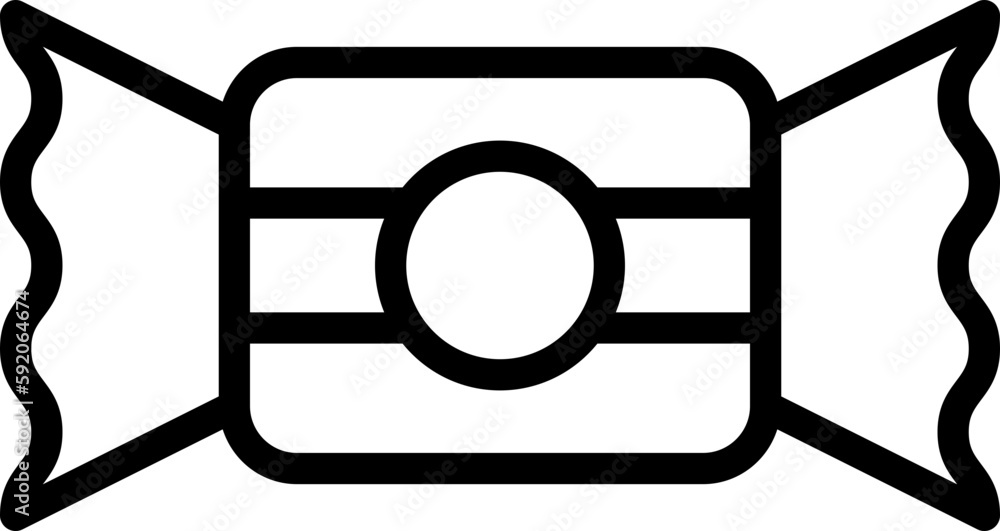 candy icon Stock Vector | Adobe Stock