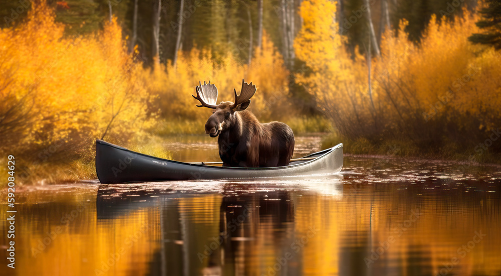 Wilderness Expedition, Bull Moose Explores Tranquil Fall Waters of ...
