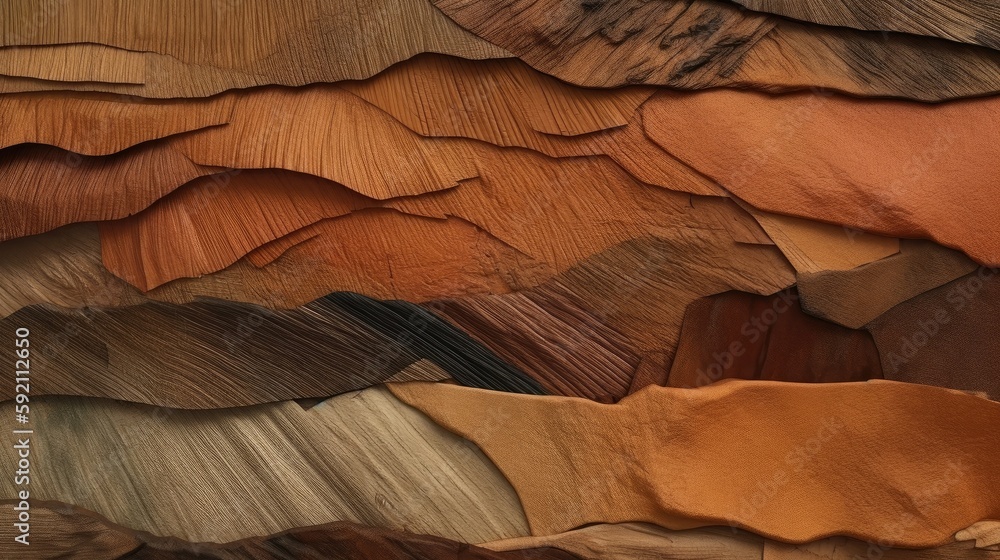Patterns in earthy colors and natural textures created with generative ...