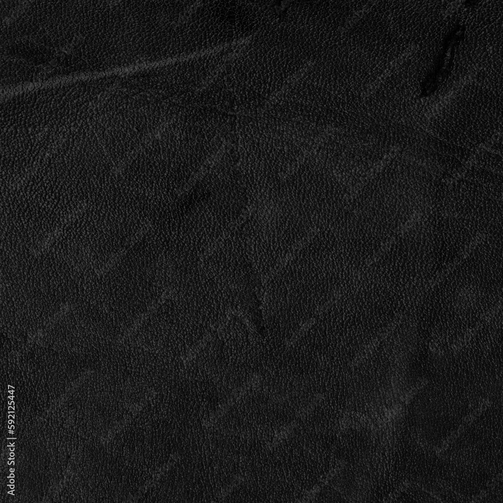 Genuine black leather texture background with copy space. Royalty high ...
