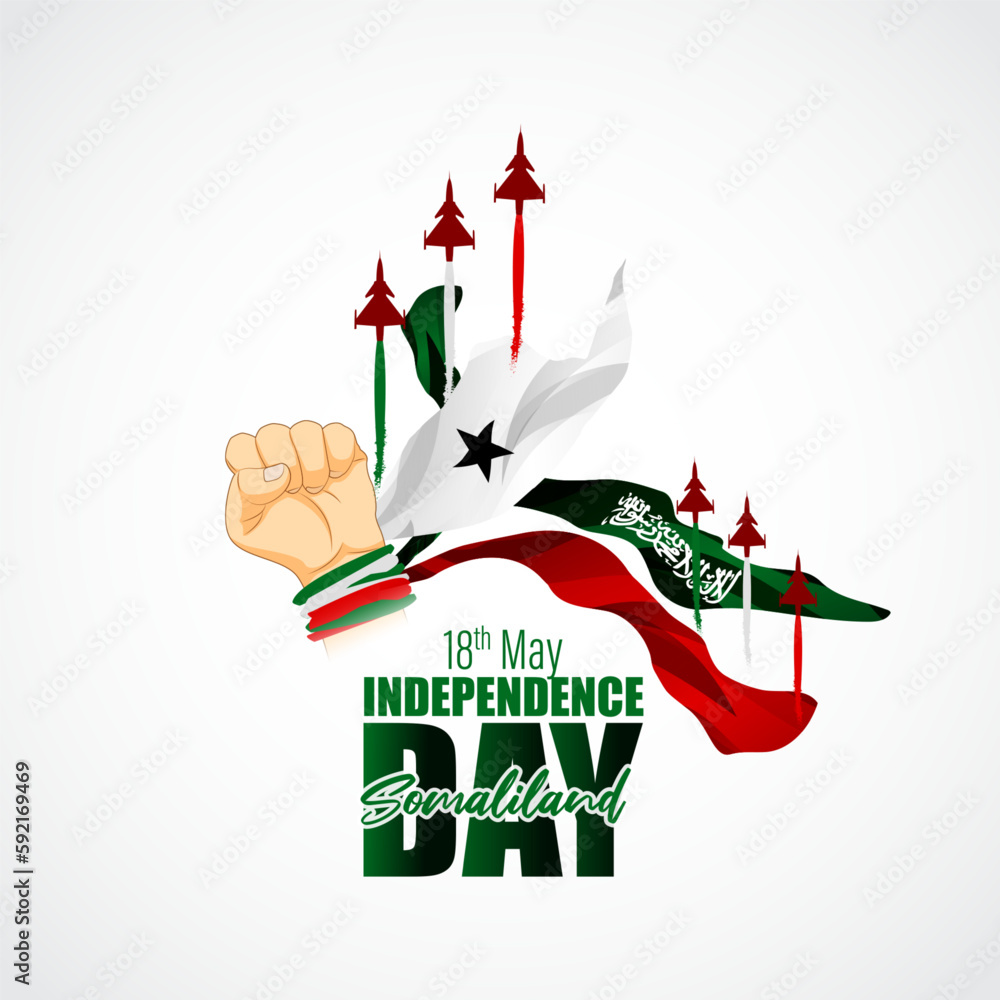 Vector illustration for Happy Independence Day Somaliland social media ...