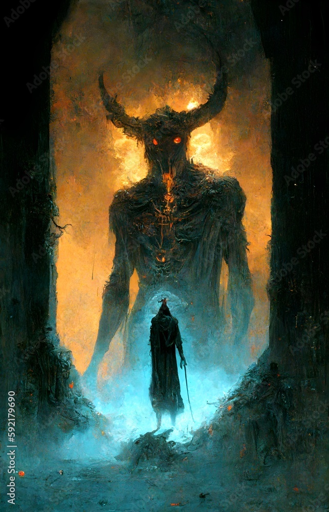 the god of the death and hell hads by Nicola Samori and zdzisaw ...