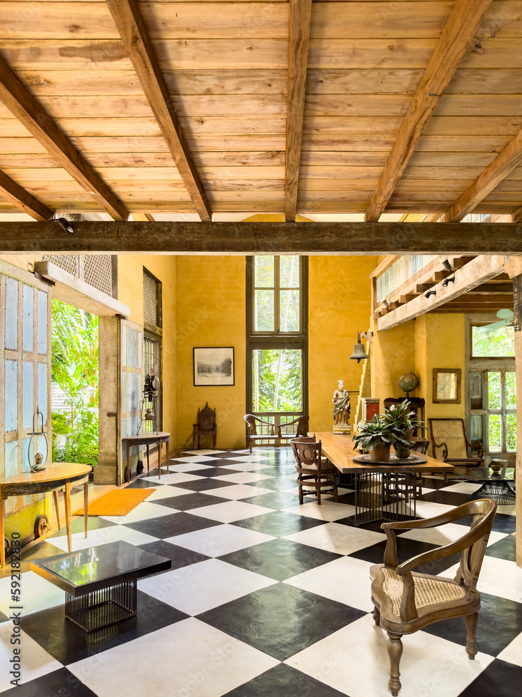 The Lunuganga Estate in Bentota, Sri Lanka was the country house of the ...