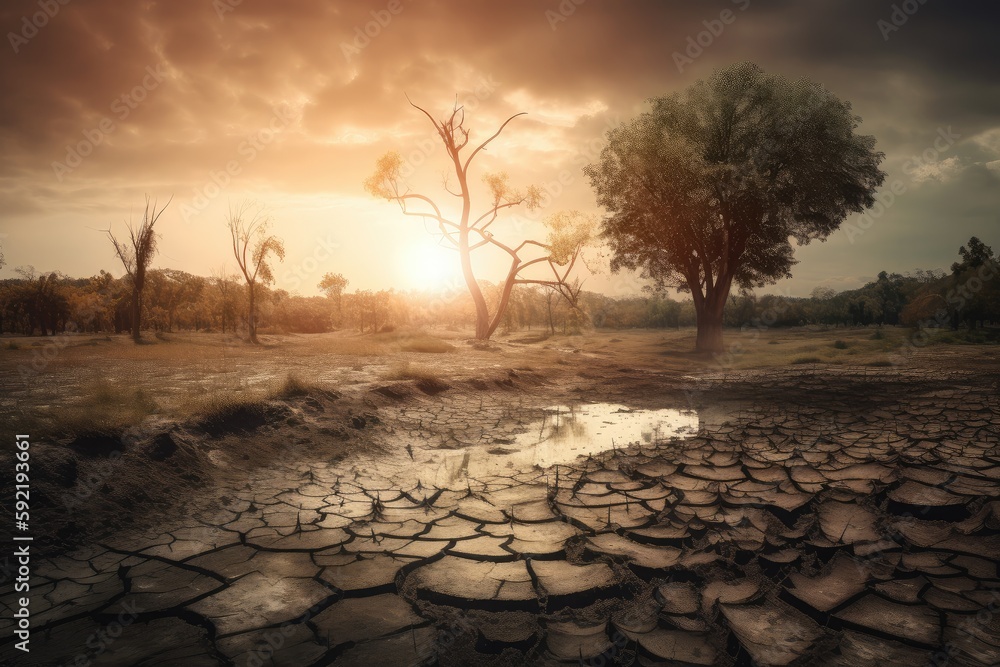 climate change impacts on the environment, including deforestation ...