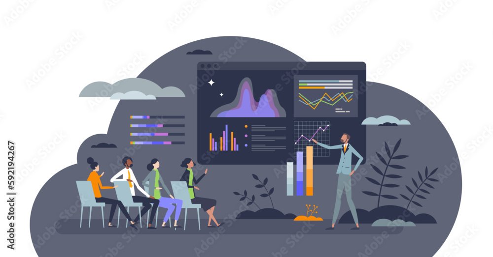 Data analysis presentation as research information report tiny person ...