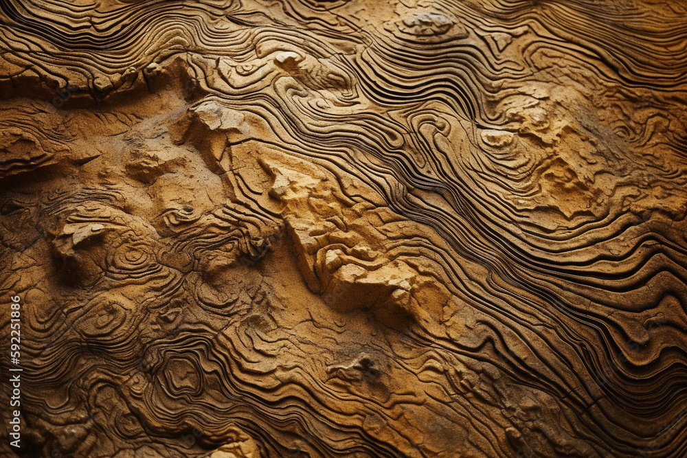 Mountain range height map