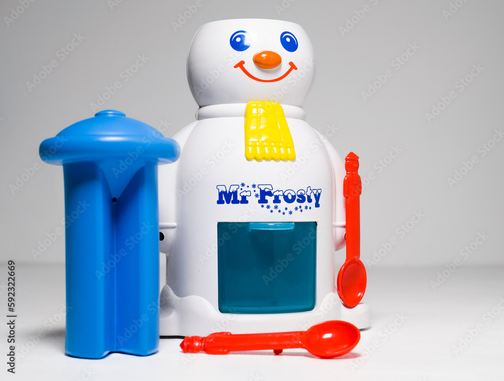Zdjęcie Stock: kent, uk 01.01.2023 Mr Frosty The Crunchy Ice Maker ...