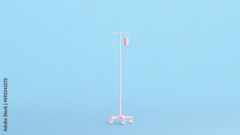Pink Intravenous Drips IV Hospital Health Care Patient Care Dehydration ...