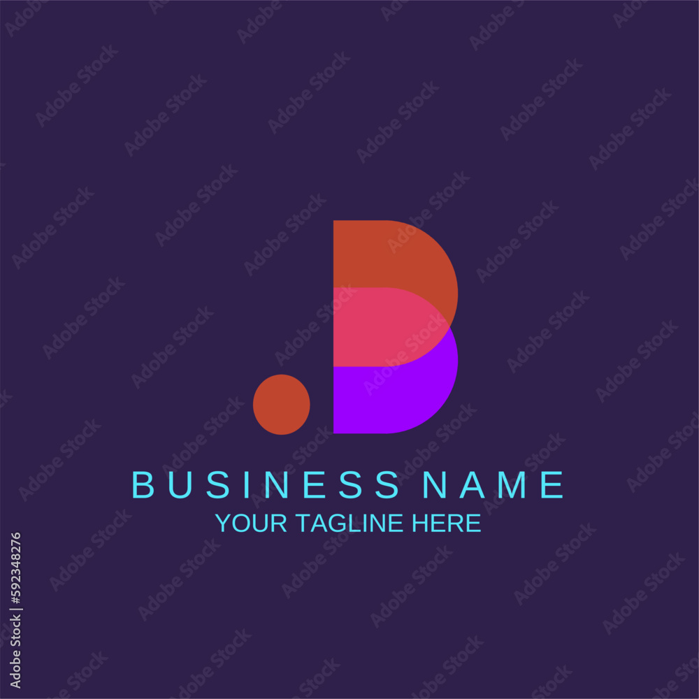Modern Business Logos. B Initial Logo Design, Luxury Business and ...