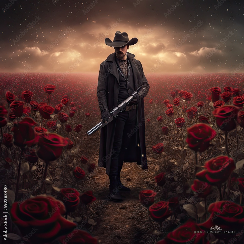 multiverse of the dark tower, the gunslinger, revolver, western, epic ...
