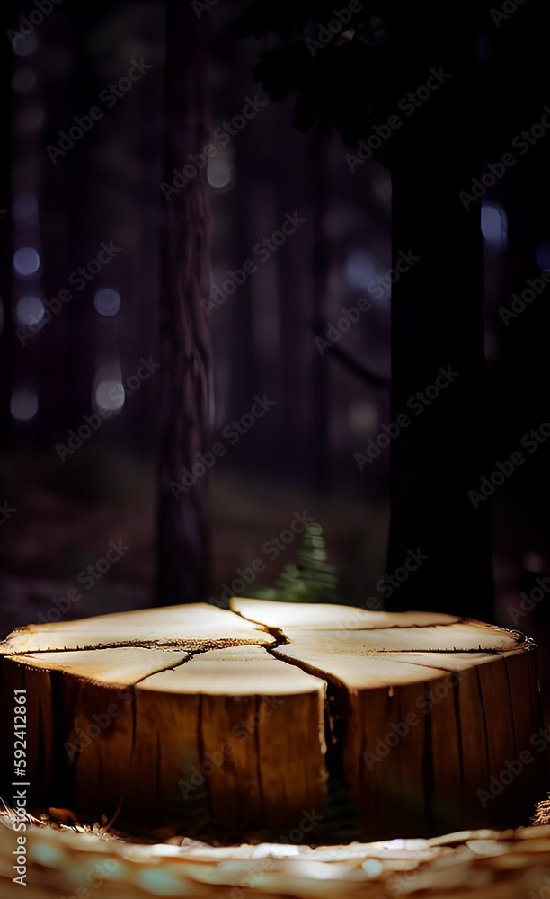 Lifelike Photorealistic AI Rendered Old Wood Grain Textured Cracked ...