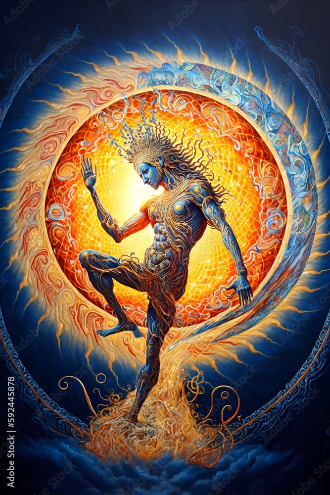 Shiva dance of the cosmos nebula supernova cosmic consciousness bliss ...