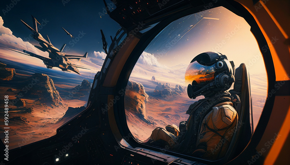 Pilot encounter Mysterious Flying Object: UFO from Fighter Jet Cockpit ...