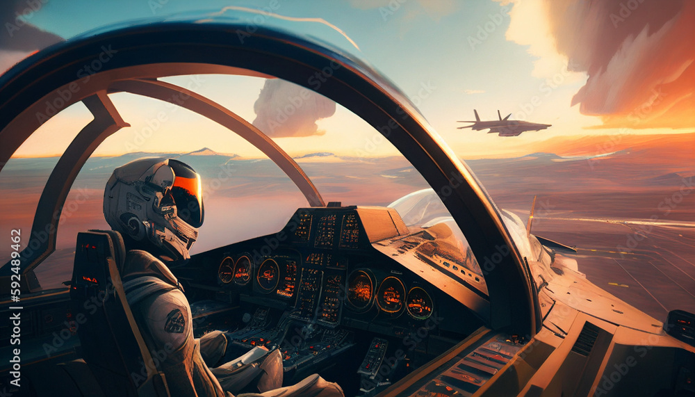 Pilot encounter Mysterious Flying Object: UFO from Fighter Jet Cockpit ...