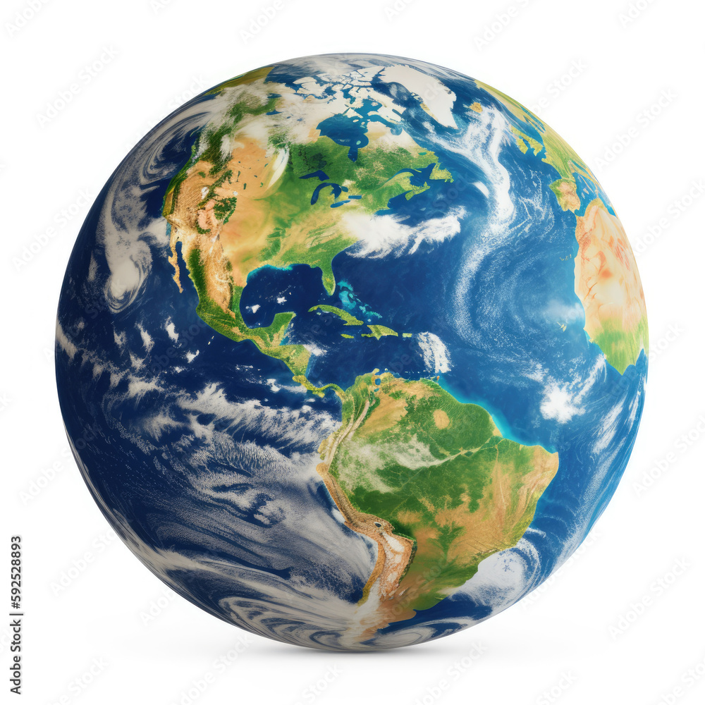 Earth globe on a white background. Photo of World globe. Earth Day. Day ...